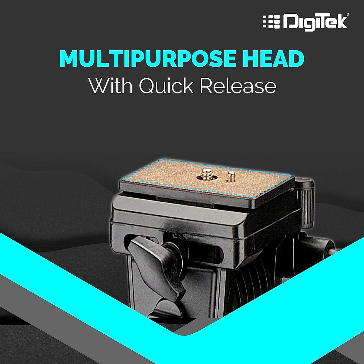 Buy Digitek (DTR 690 VD PRO) (208 cm) Lightweight Tripod Online