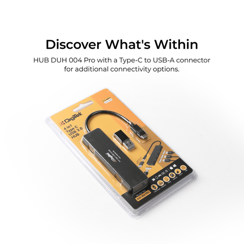 Buy Digitek (DUH 004 PRO) Aluminum USB C Hub with 4 USB Ports, High ...