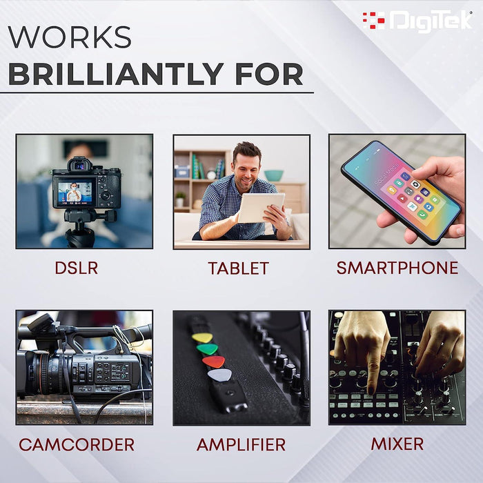 Buy Digitek Dwm 101 Wireless Microphone System With Anc Noise Reduction