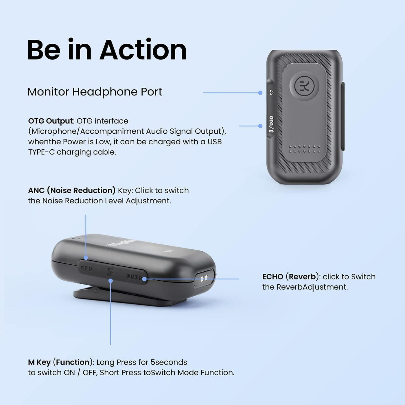 Buy Digitek (DWM-102) Wireless Microphone System with ANC Noise ...