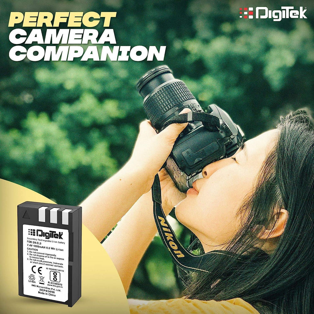 Buy Digitek Secondary Rechargeable Battery Packs EN-EL9 Online