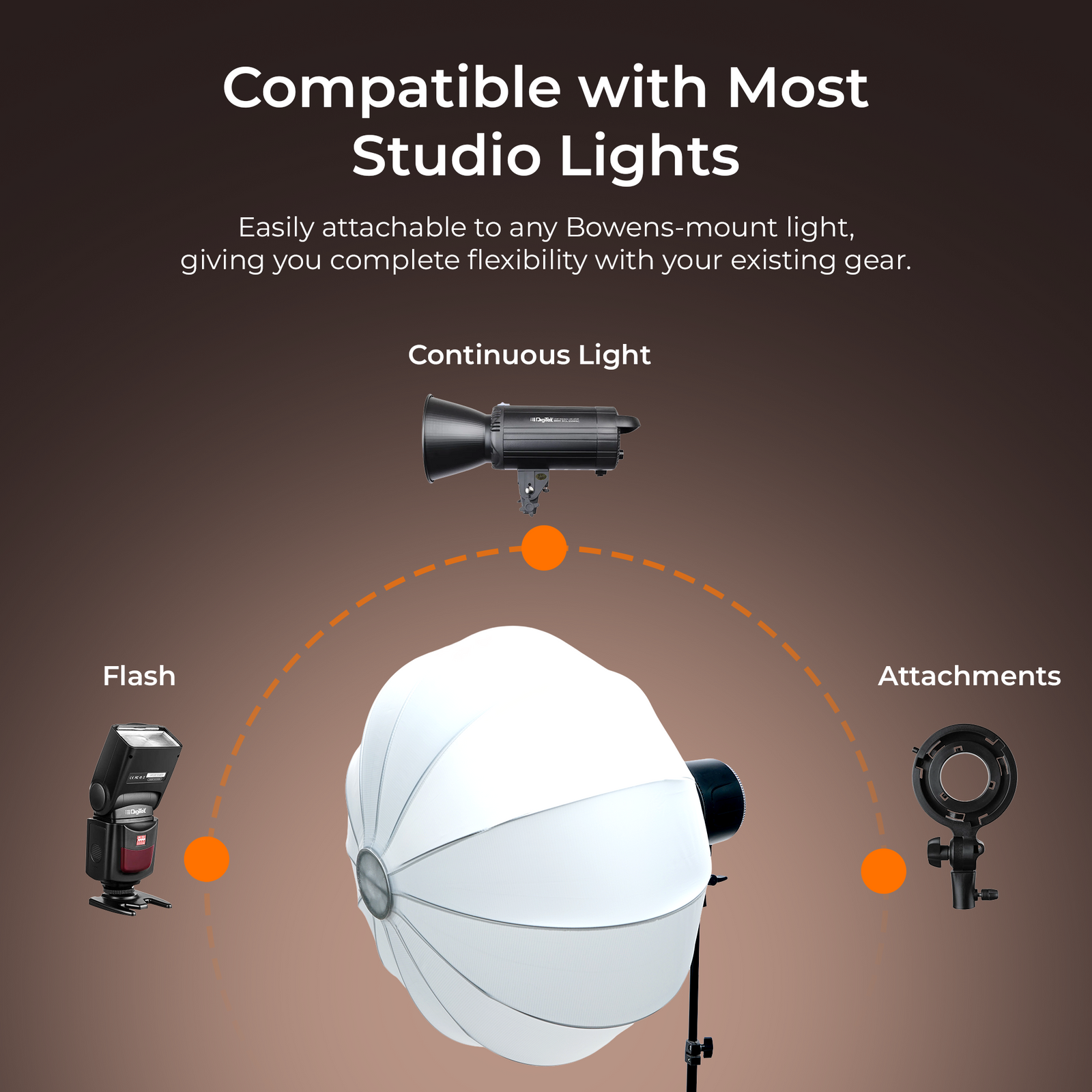 Buy Digitek DLSF-65 Lantern Softbox 65cm Online