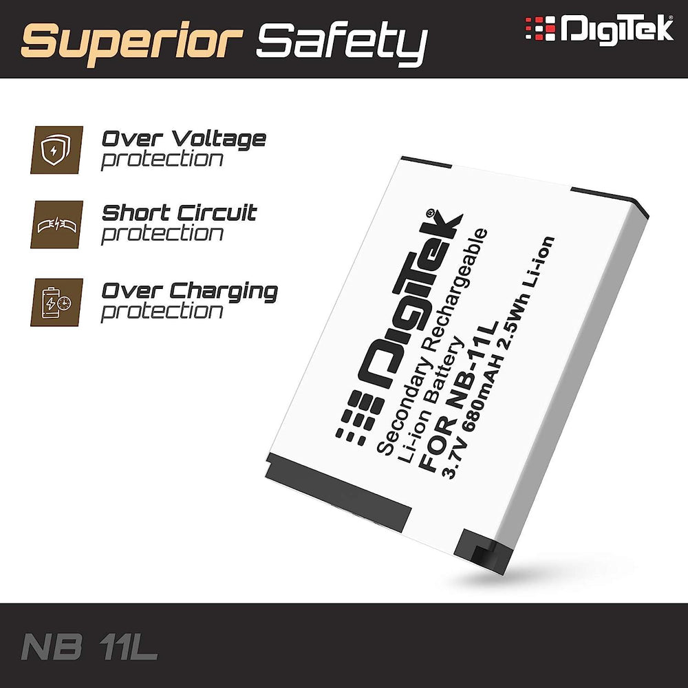 Buy Digitek Lithium Ion Rechargeable Battery for DSLR Camera Online