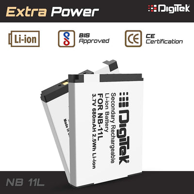 Buy Digitek Lithium Ion Rechargeable Battery for DSLR Camera Online