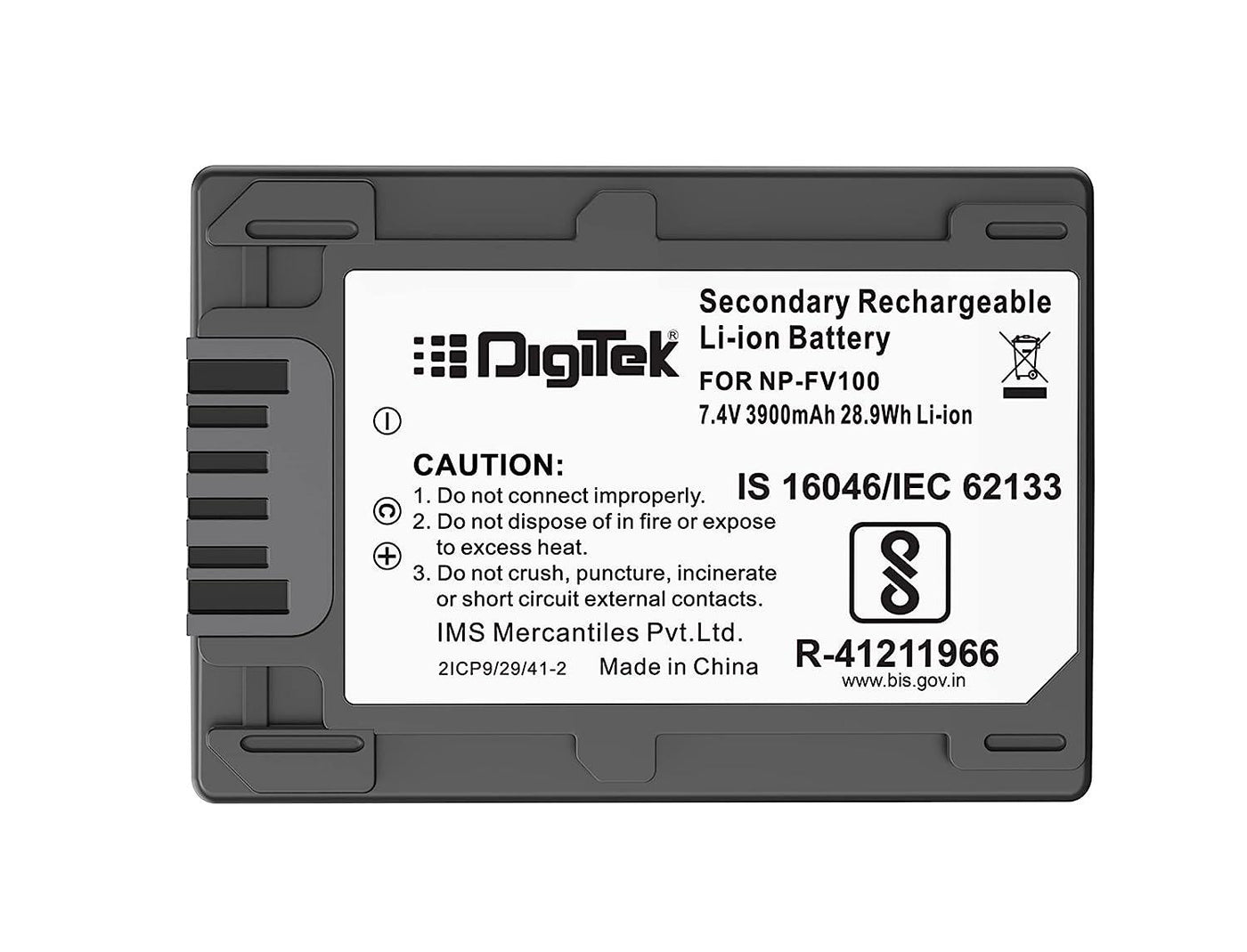 Buy Digitek NP-F990CPLATINUM Rechargeable Camera Battery Online