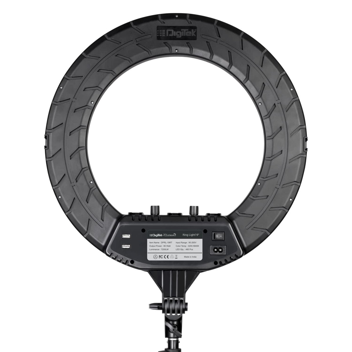 Buy Digitek DPRL-19RT Professional LED Ring Light with AC Power Online