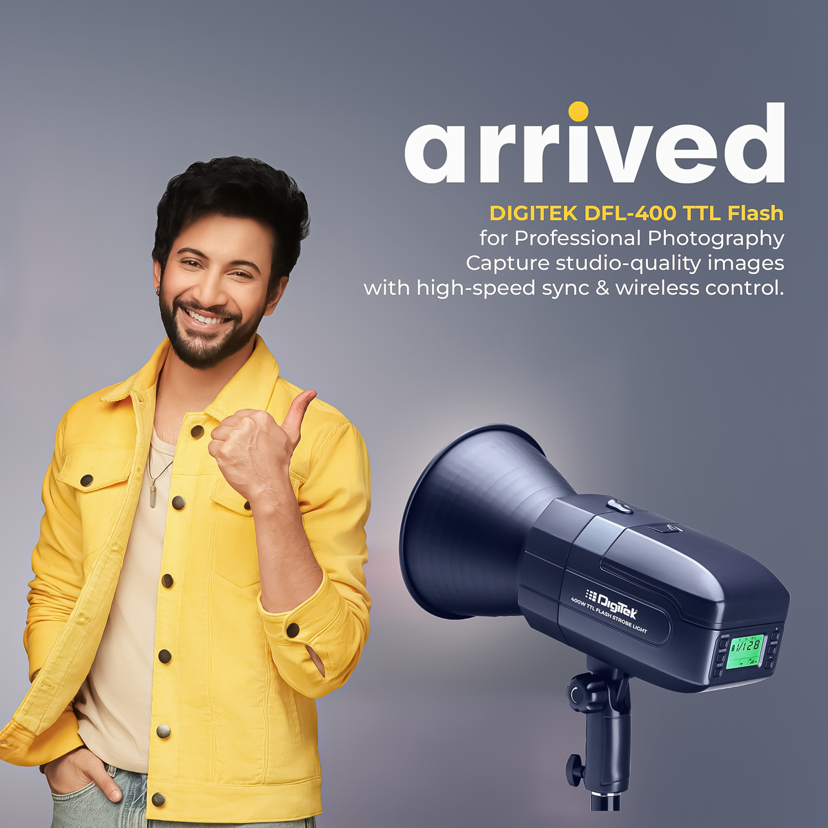 Buy Digitek Flash DFL-400 TTL Flash Strobe Light Online