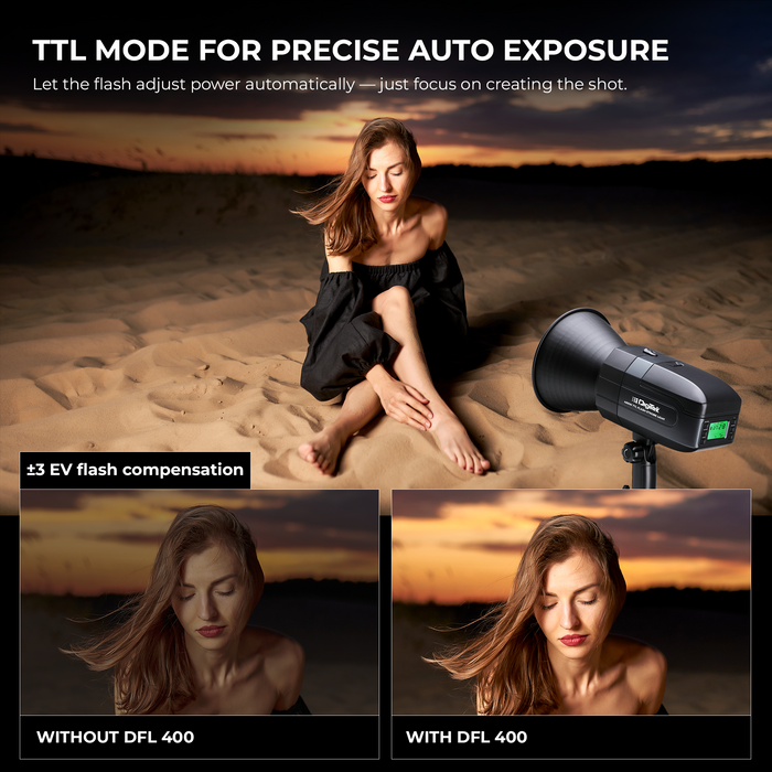 Buy Digitek Flash DFL-400 TTL Flash Strobe Light Online