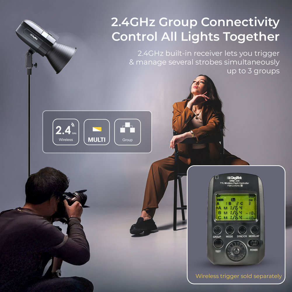 Buy Digitek Flash DFL-400 TTL Flash Strobe Light Online