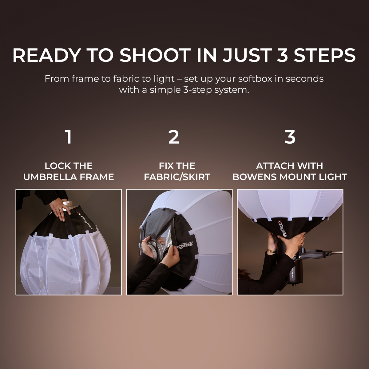 Buy Digitek DLSF-65 Lantern Softbox 65cm Online