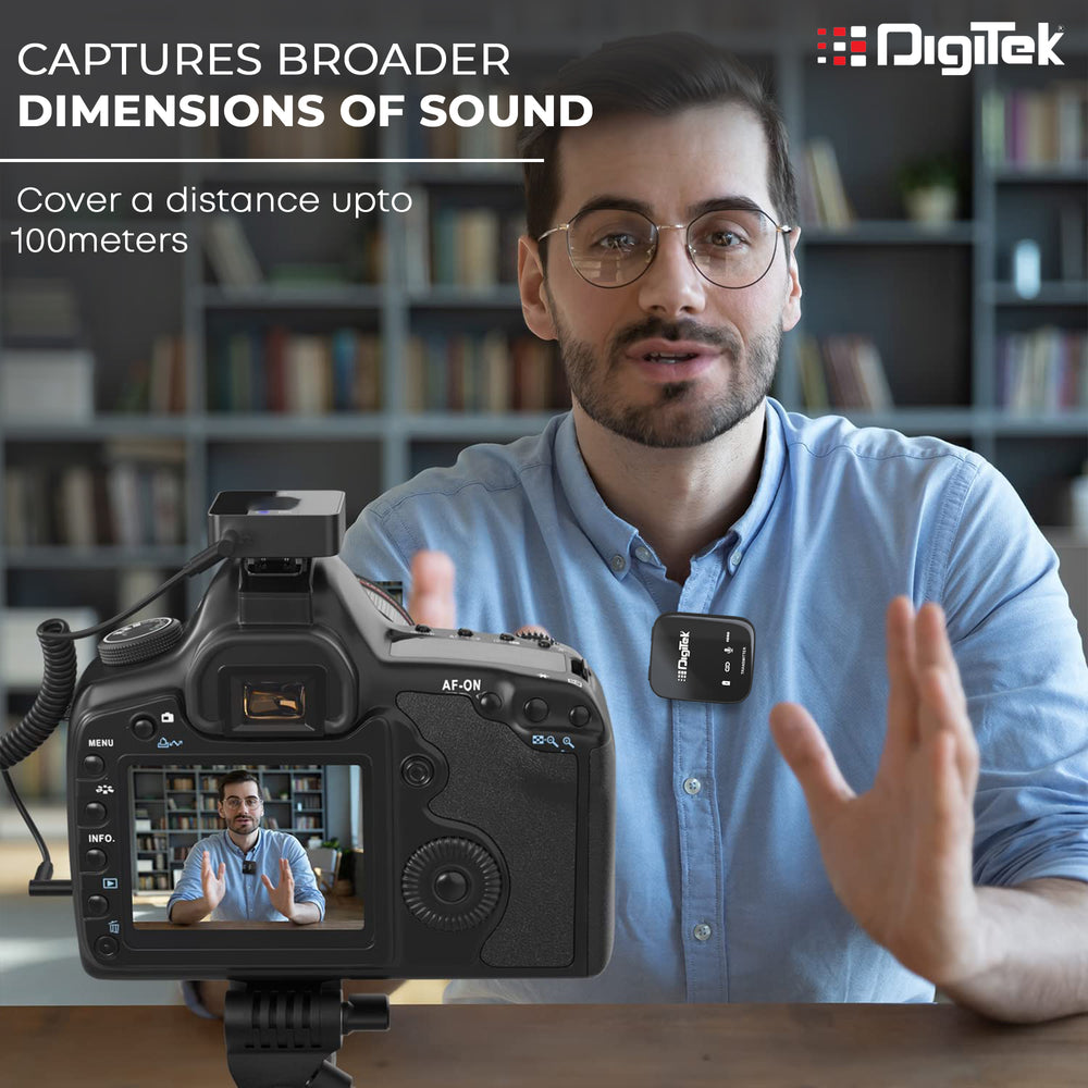 Buy Digitek (DWM 101) Wireless Microphone System with ANC Noise Reduction