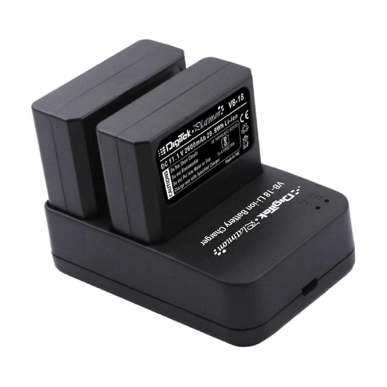 Buy Digitek Dual Battery Charger VB18 for Camera Online