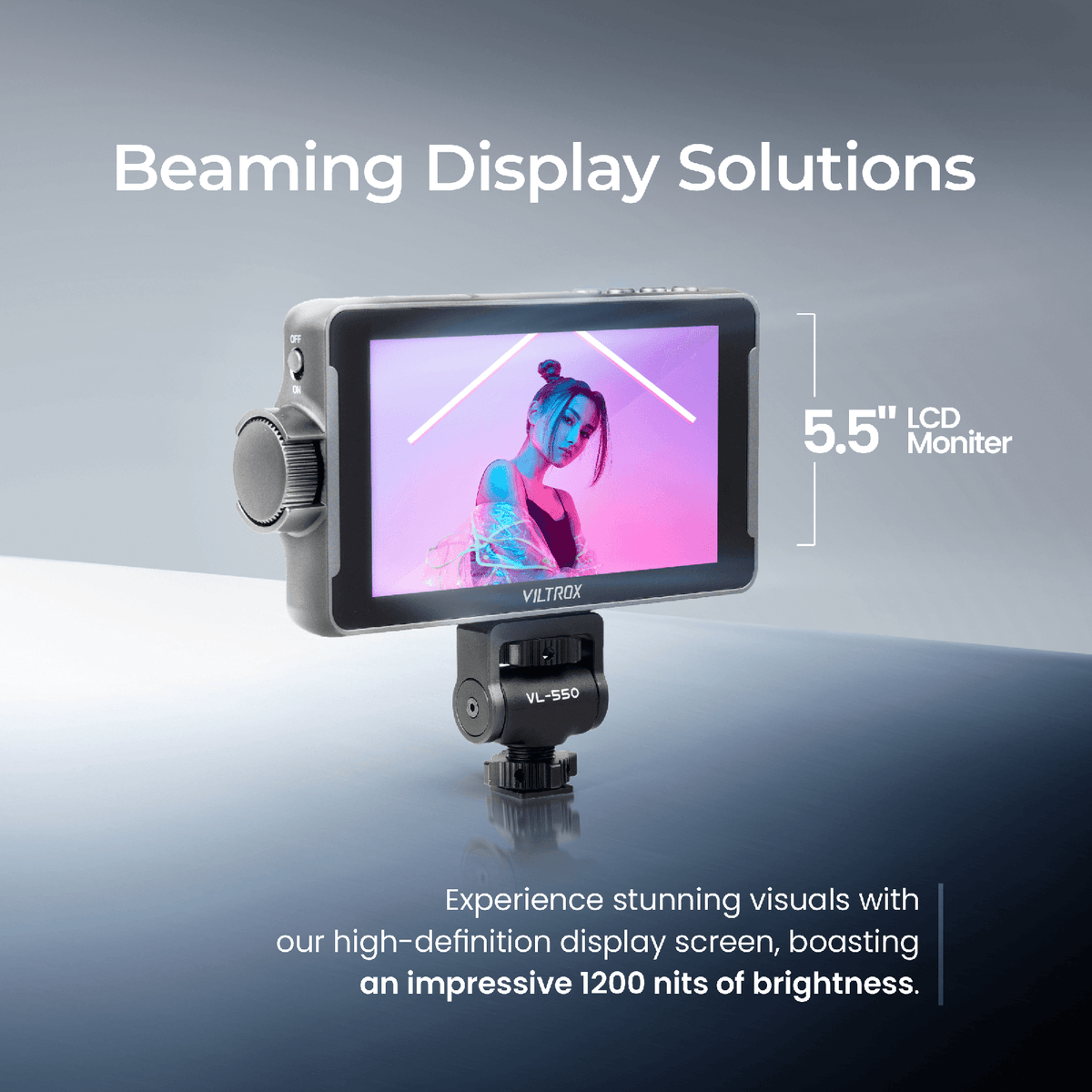 Buy Digitek Viltrox DC-550 Pro 1200nit LCD Director Monitor Online