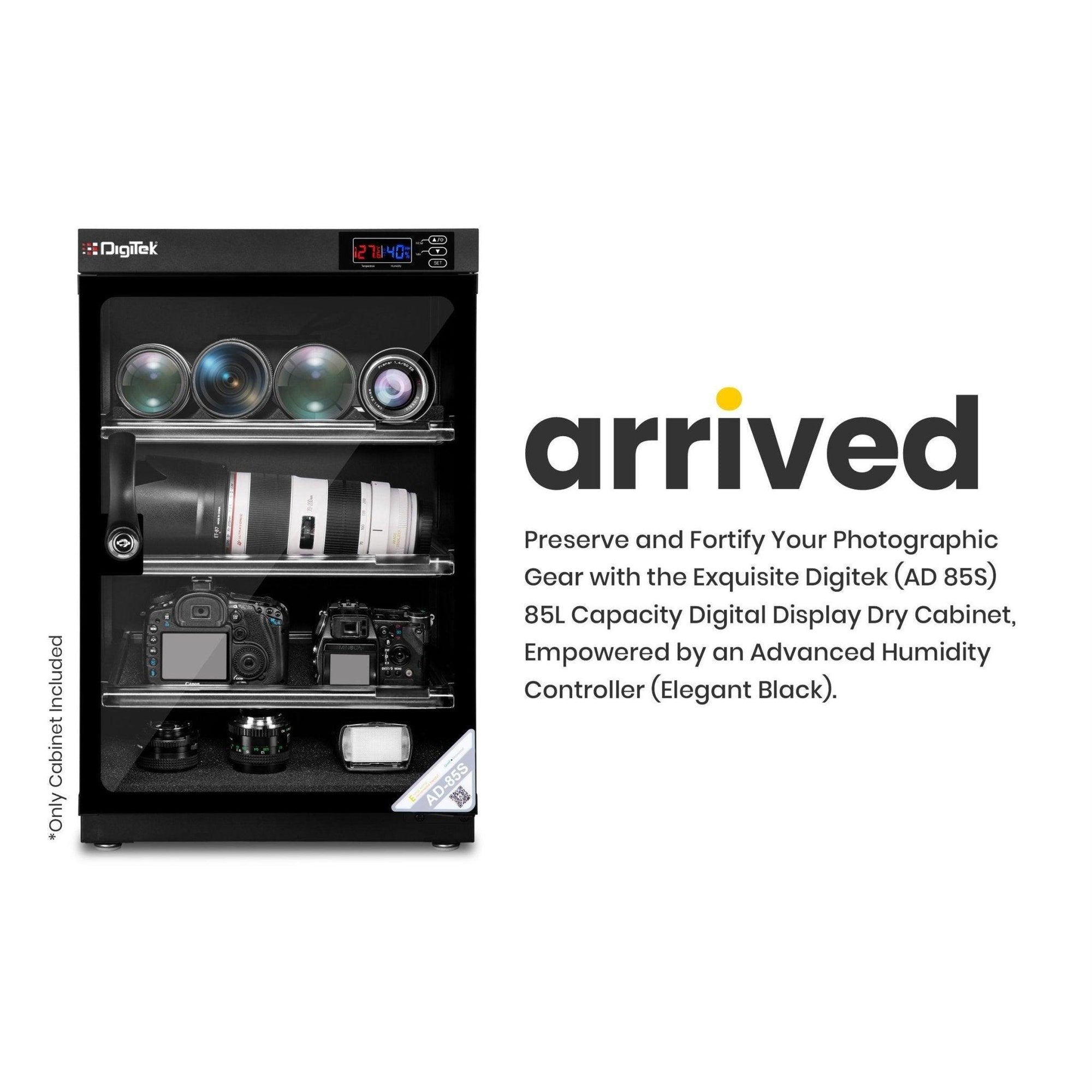 Buy Digitek AD-85S 85L Digital Dry Cabinet with Humidity Display Online
