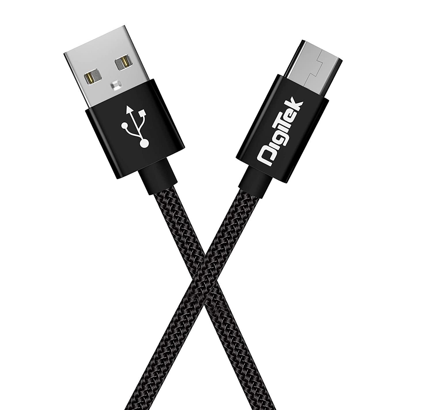Buy Digitek Nylon Braided Micro USB Cable 1M DC1MMUNBBKL
