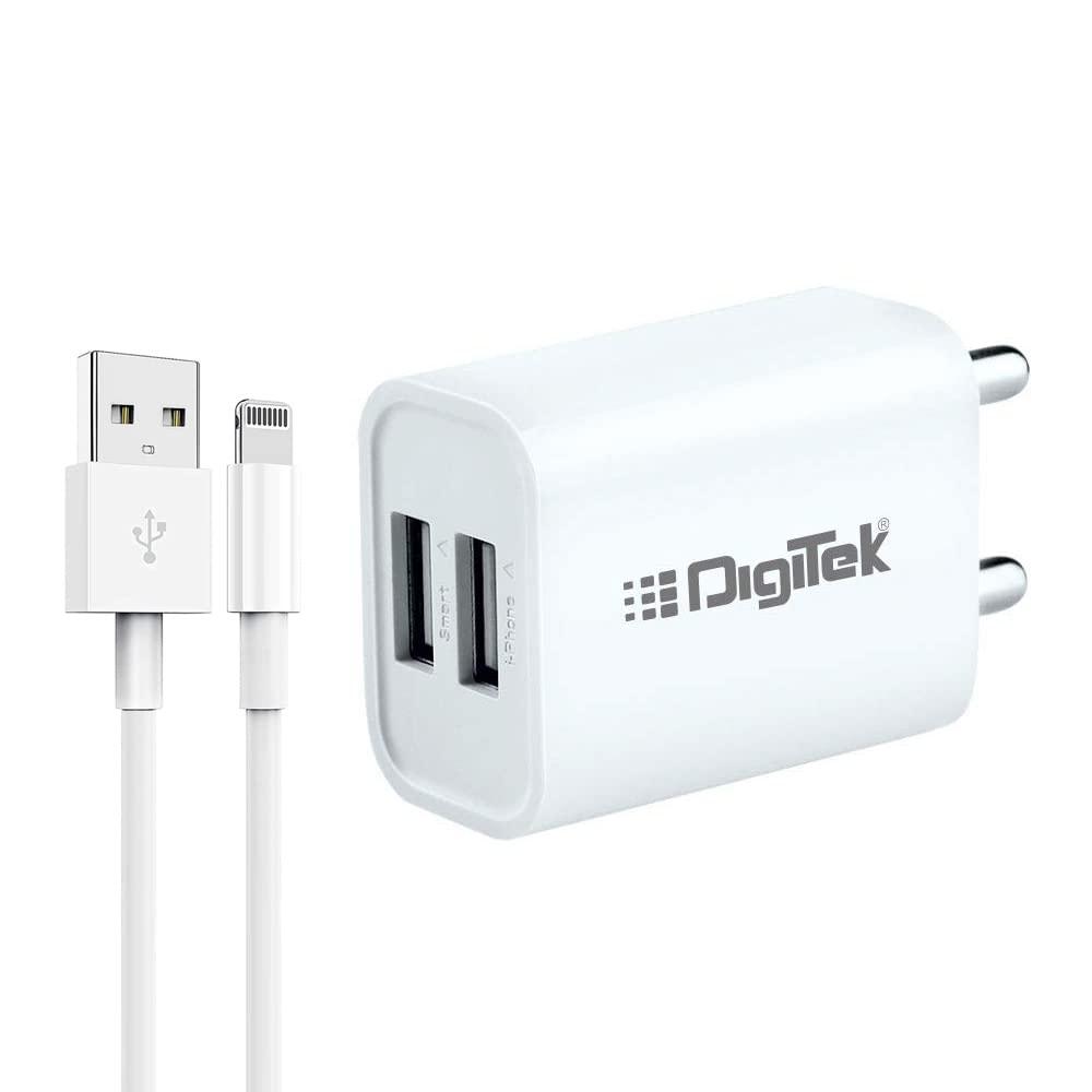 Buy Digitek DMC-026-LTC USB Charger with 8-Pin USB Cable Online