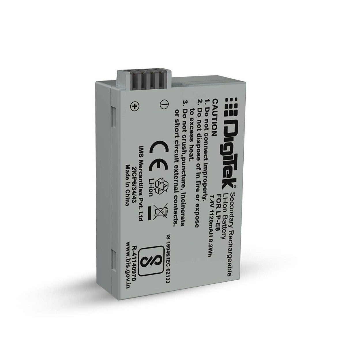 Buy Digitek Lithium-ion Rechargeable DSLR Battery LPE8 Online