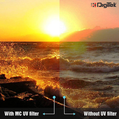 Buy Digitek (MC UV MM) MC UV Filter with 16 Multi-Coated Layers for ...