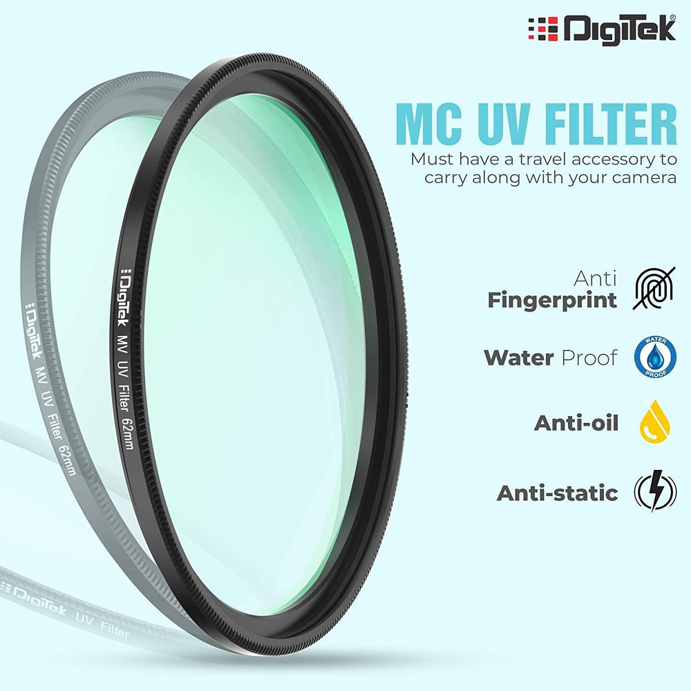 Digitek (MC UV MM) MC UV Filter with 16 Multi-Coated Layers for DSLR C