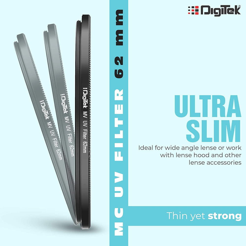 Digitek (MC UV MM) MC UV Filter with 16 Multi-Coated Layers for DSLR C
