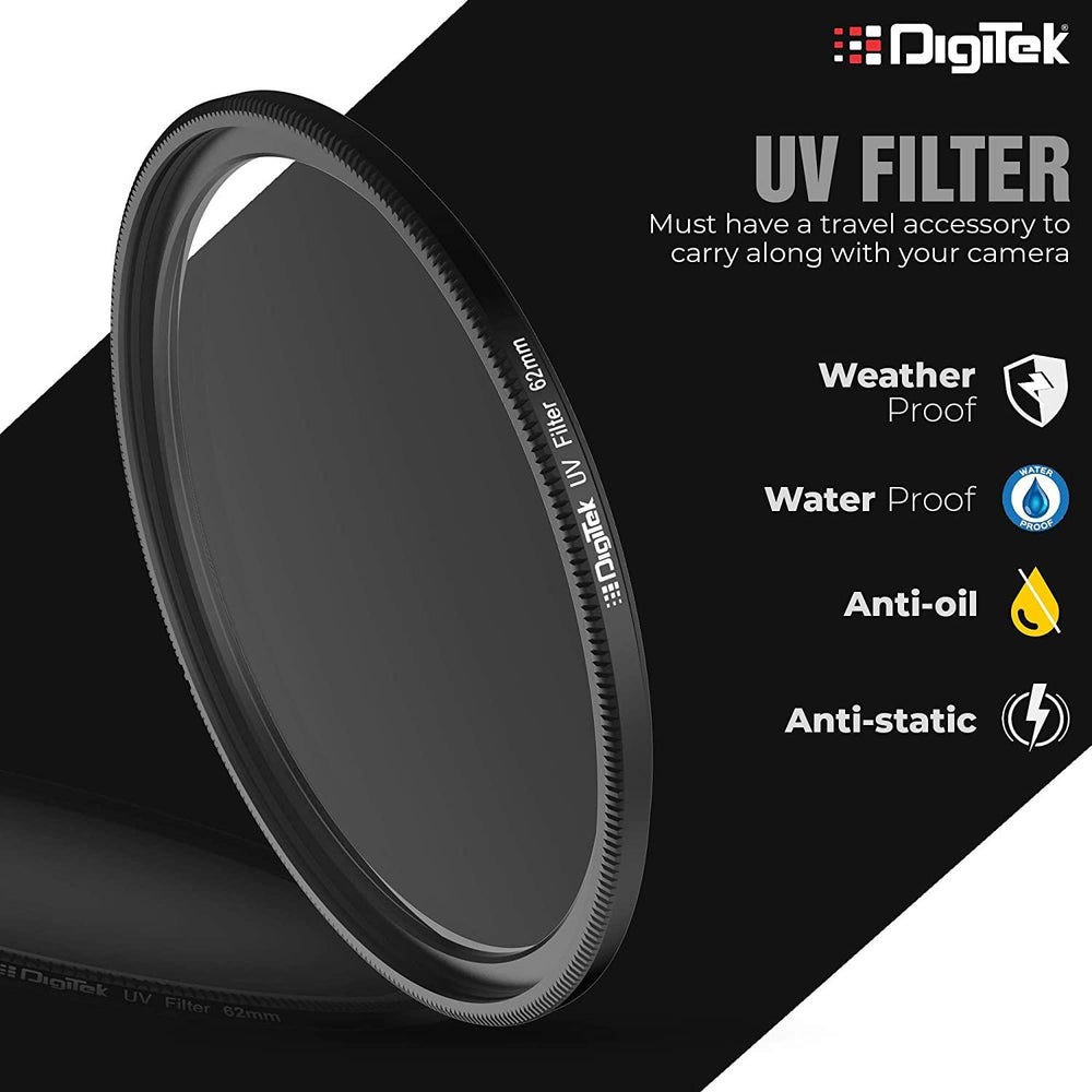 Buy Digitek UV Protection Lens Filter with Slim Frame for DSLR Camera ...