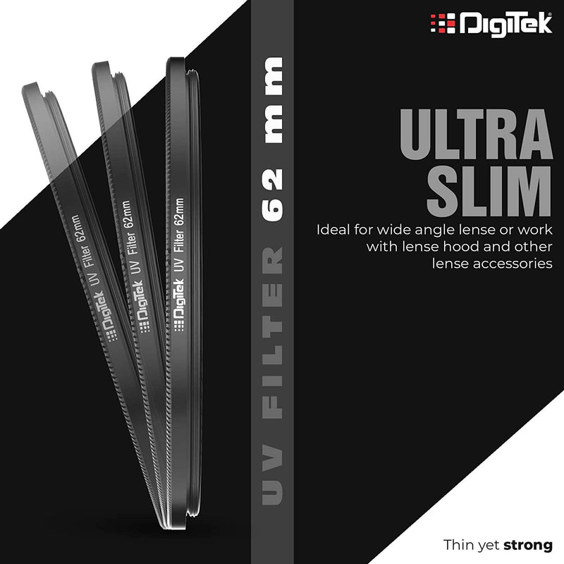 Buy Digitek UV Protection Lens Filter with Slim Frame for DSLR Camera ...