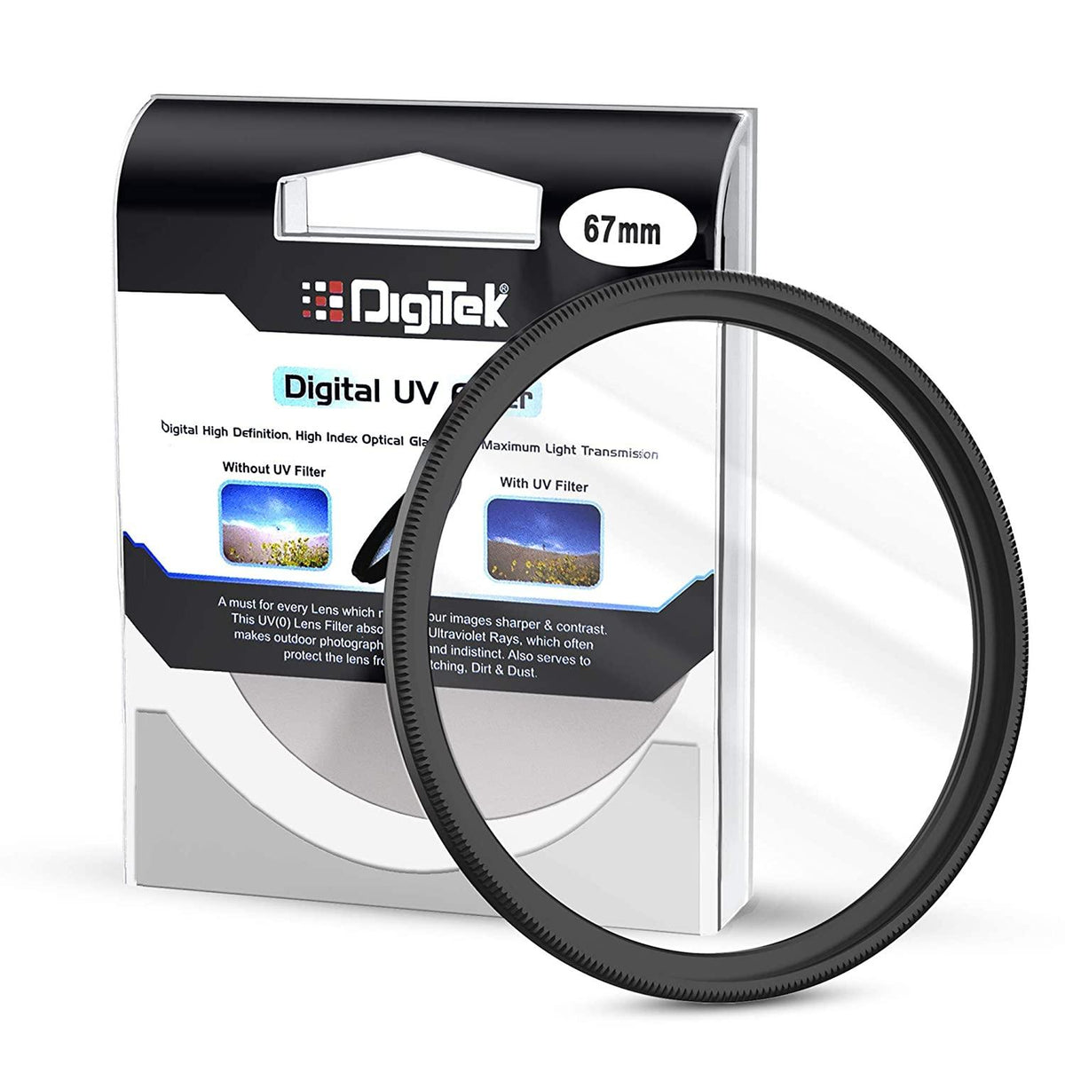 Buy Digitek UV Protection Lens Filter with Slim Frame for DSLR Camera ...