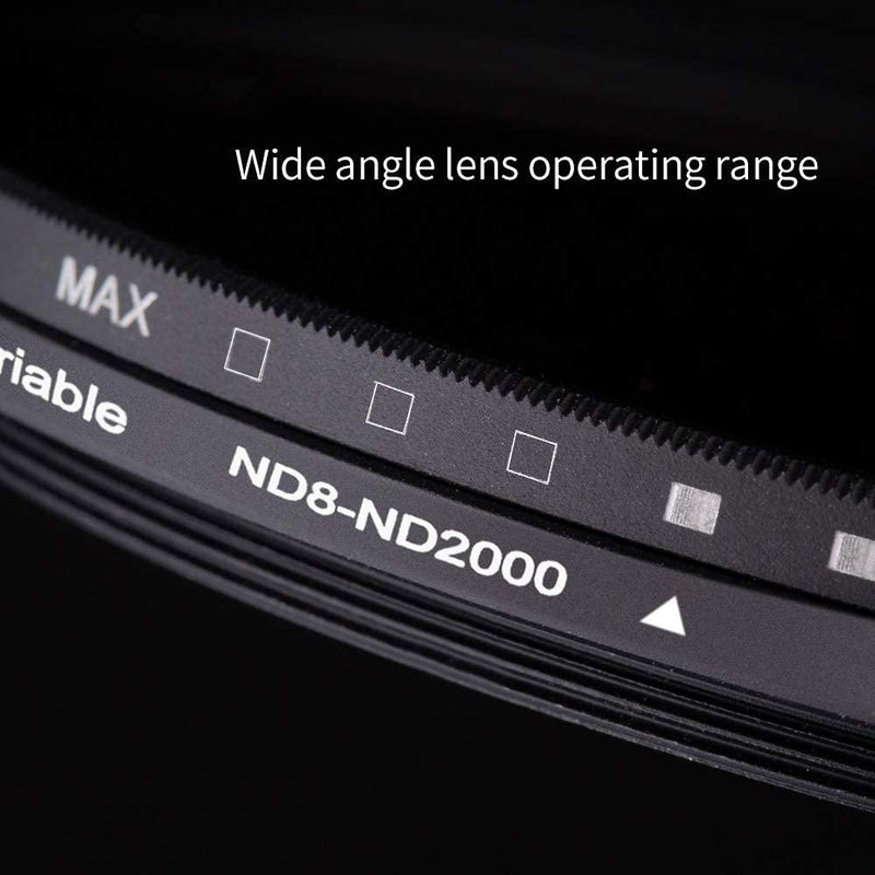 Buy Digitek K&F Nano-X ND8 ND2000 Variable ND Camera Filter Online